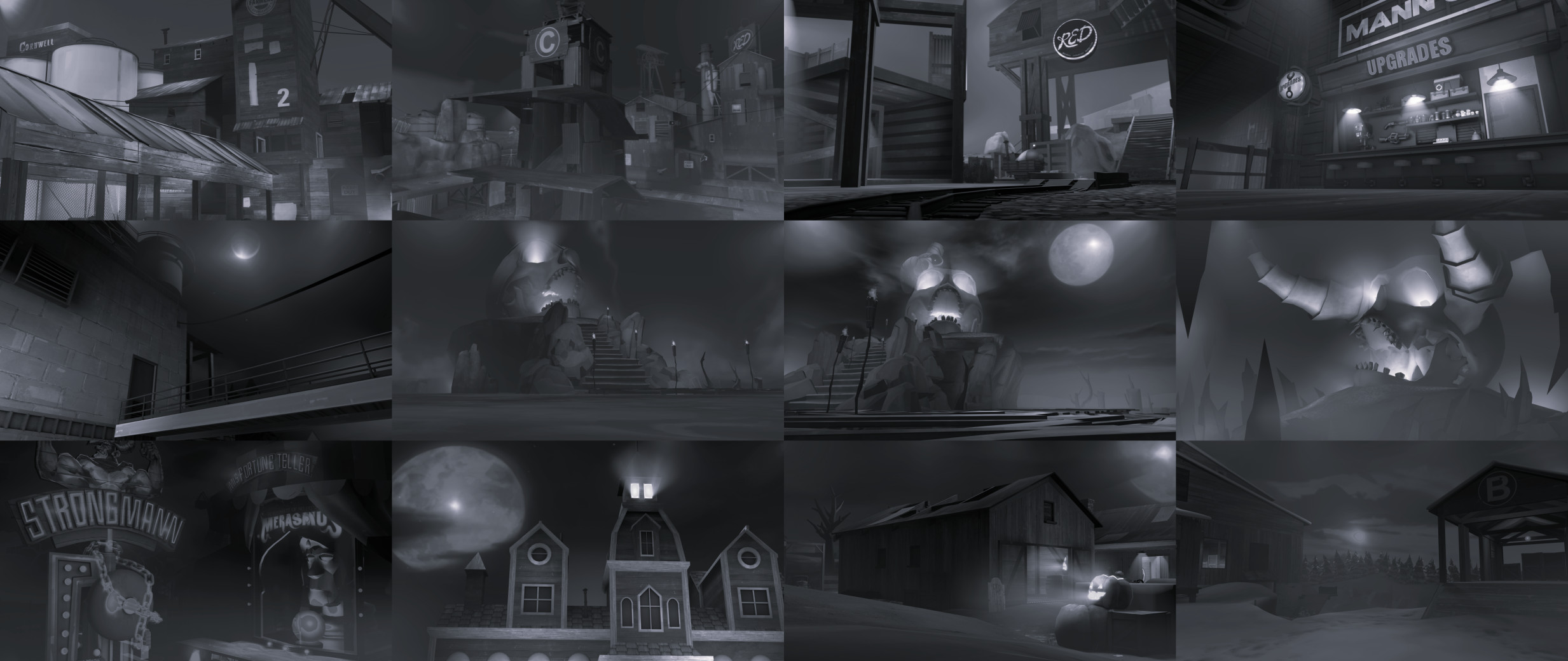 ZBeats' Stylized Menu Backgrounds Mod for Team Fortress 2 | TF2 Mods
