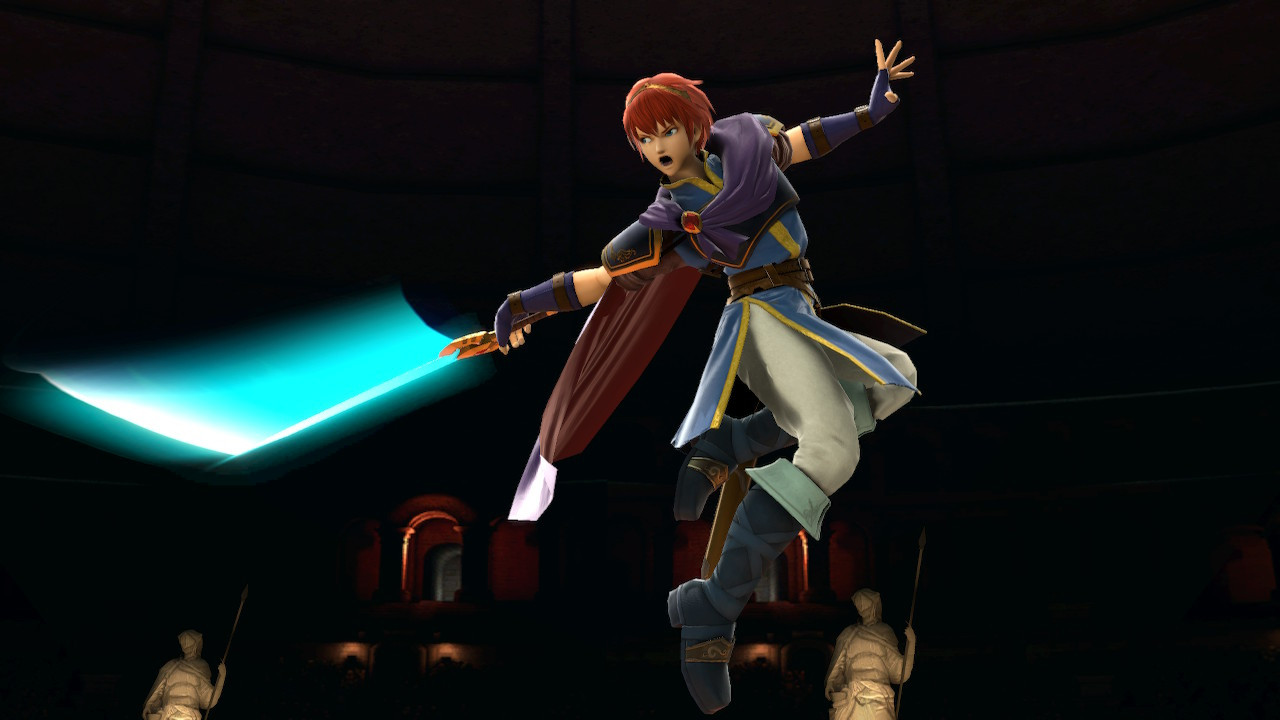 Melee Roy Colors for Marth (w/ Blue Hair Version) Mod for Super Smash ...