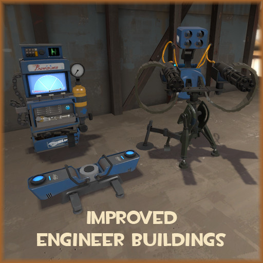 Improved Building textures Mod for Team Fortress 2 | TF2 Mods