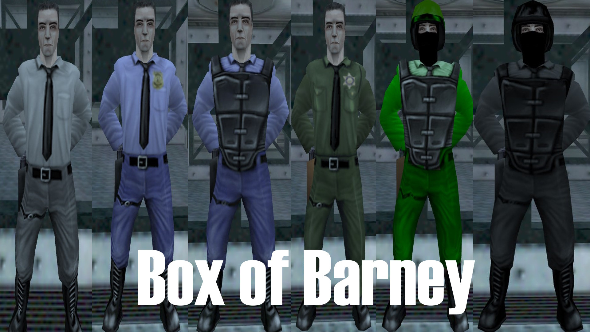 Box of Barney Mod for Half-Life | HL Mods