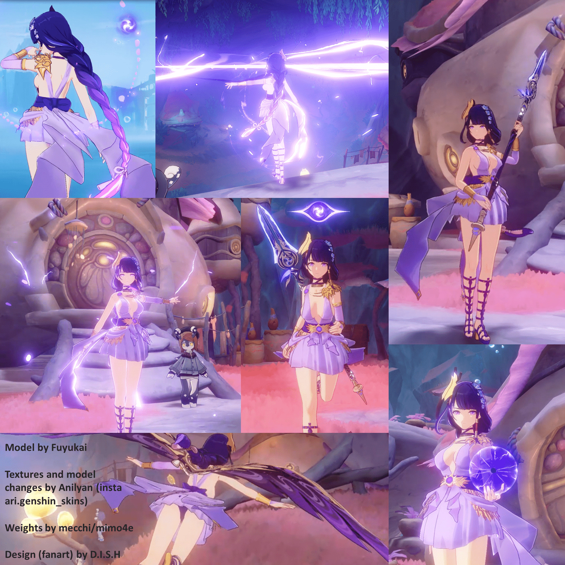 Greek Ei Mod for Genshin Impact | GI Mods