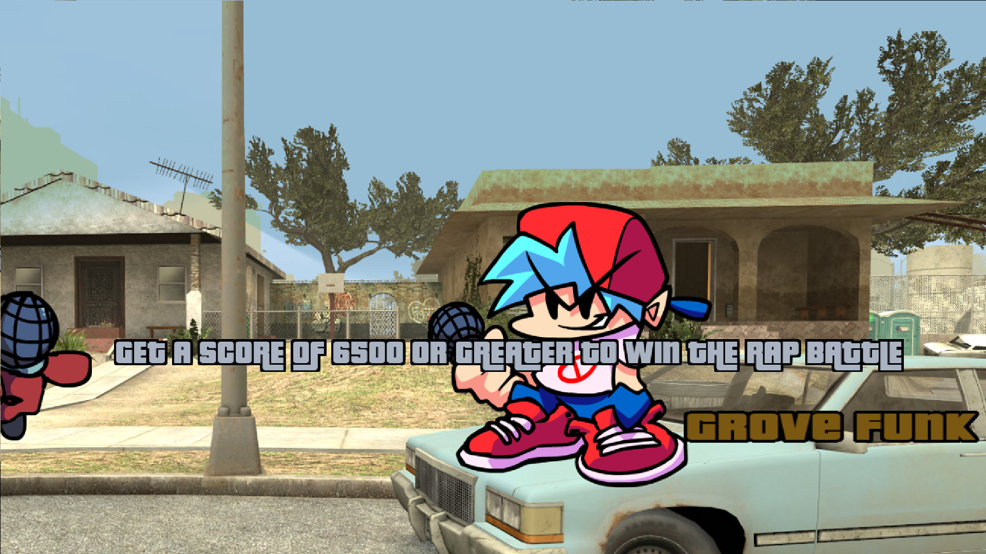 Grand Funk Auto Vs Cj Mod for Friday Night Funkin' | FNF Mods