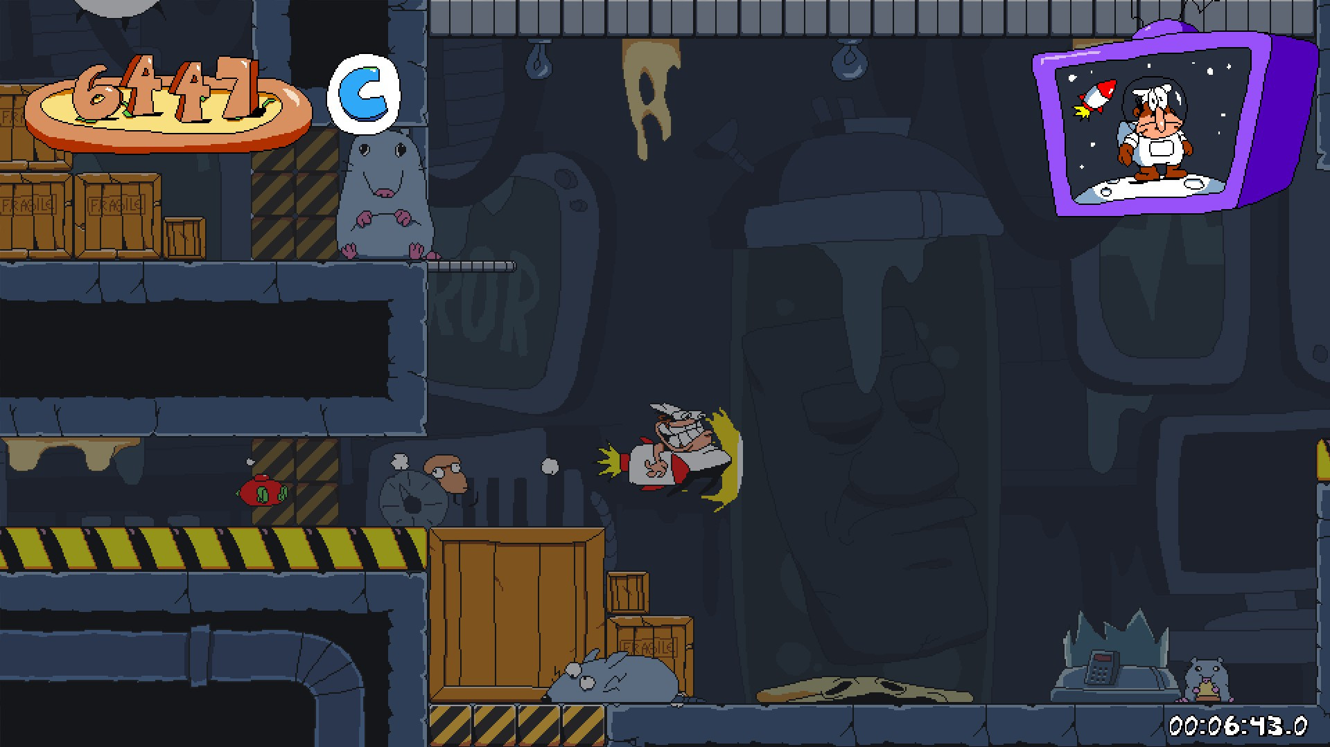 SECRET LAB (CYOP) Mod for Pizza Tower | PT Mods