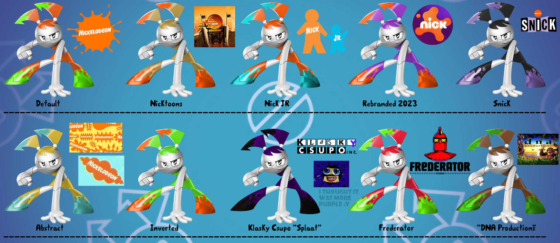 Nickeloden Slime Jenny Mod for Nickelodeon All-Star Brawl | NASB Mods