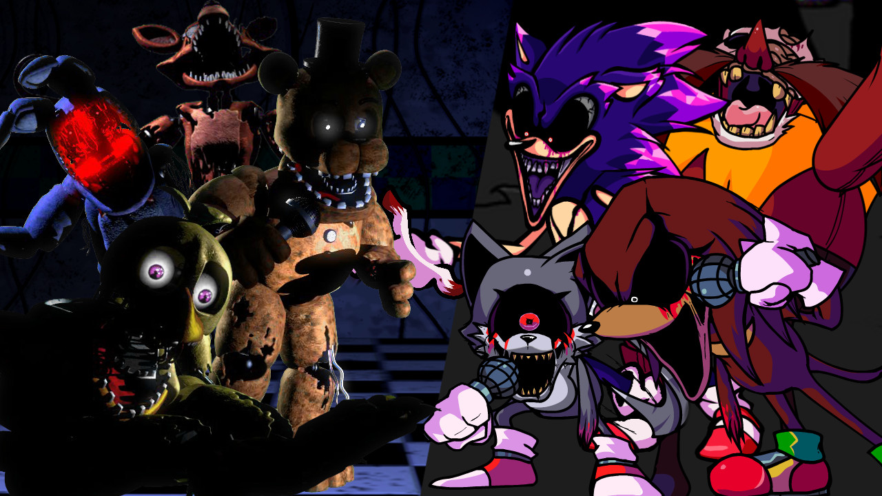 Friday Night Funkin' Triple Trouble FNAF/EXE Mix Mod for Friday Night ...