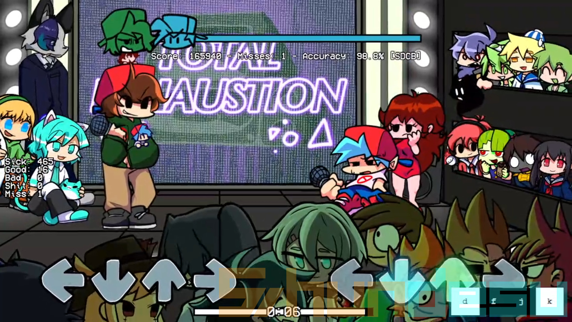 Total Exhaustion REMIX: Playable High Effort! Mod for Friday Night ...