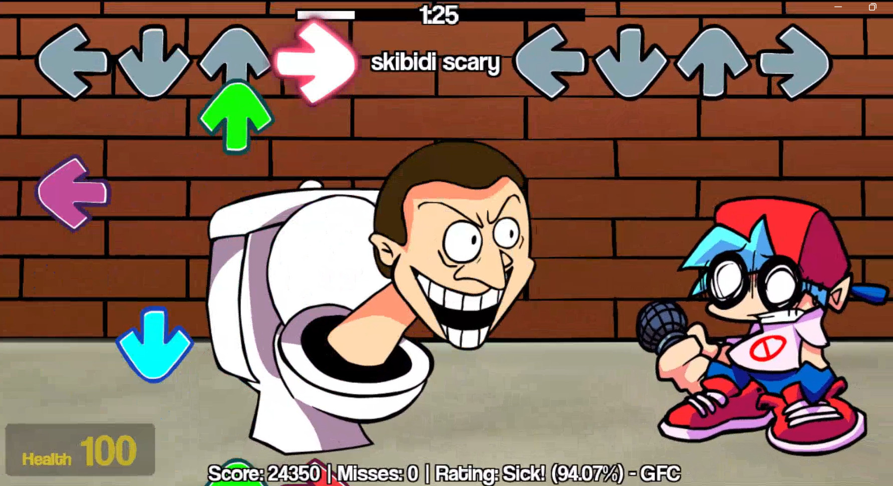 FNF: VS Scary Skibidi Toilet Mod for Friday Night Funkin' | FNF Mods