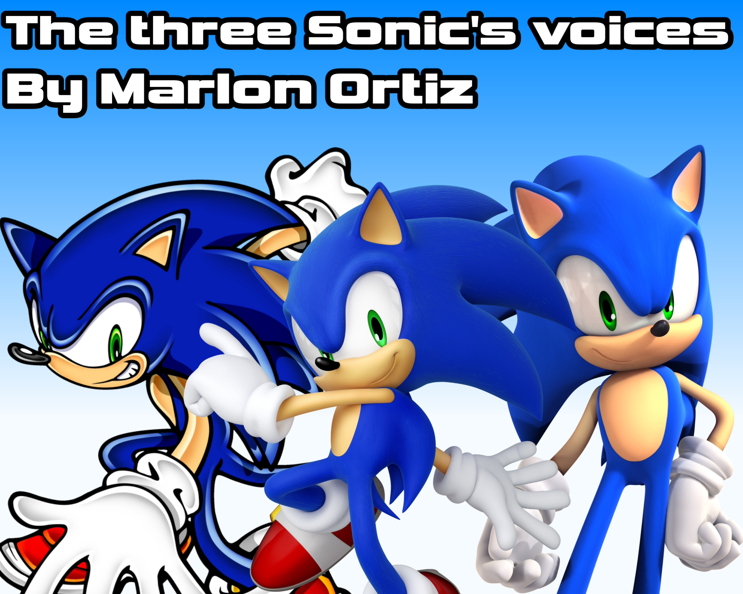 The three Sonic's voices Mod for Sonic Forces | SFCS Mods