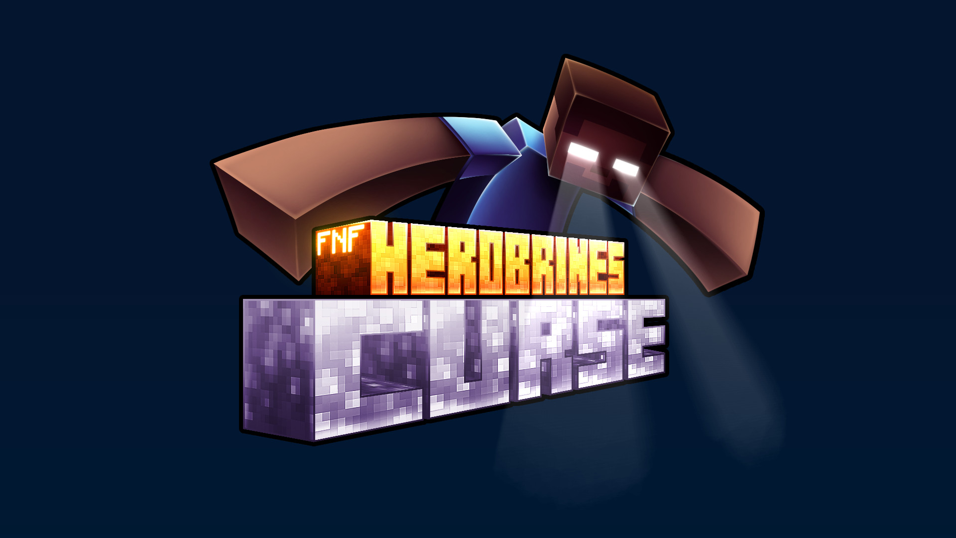 FNF: Herobrine's Curse (CANNED) Mod for Friday Night Funkin' | FNF Mods