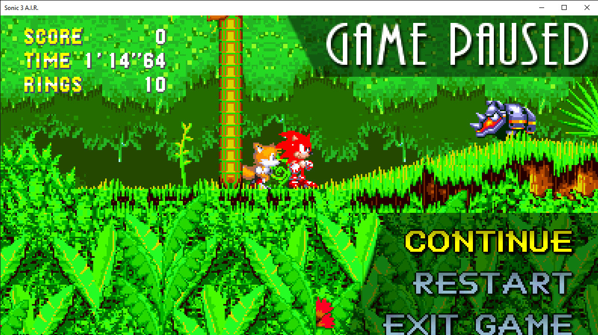Fire Sonic Mod for Sonic 3 A.I.R. | S3AIR Mods