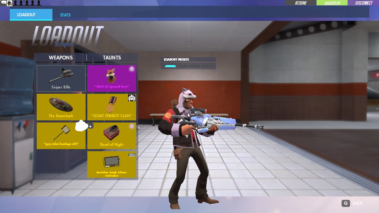 Widow's kiss (bad) Mod for Team Fortress 2 | TF2 Mods