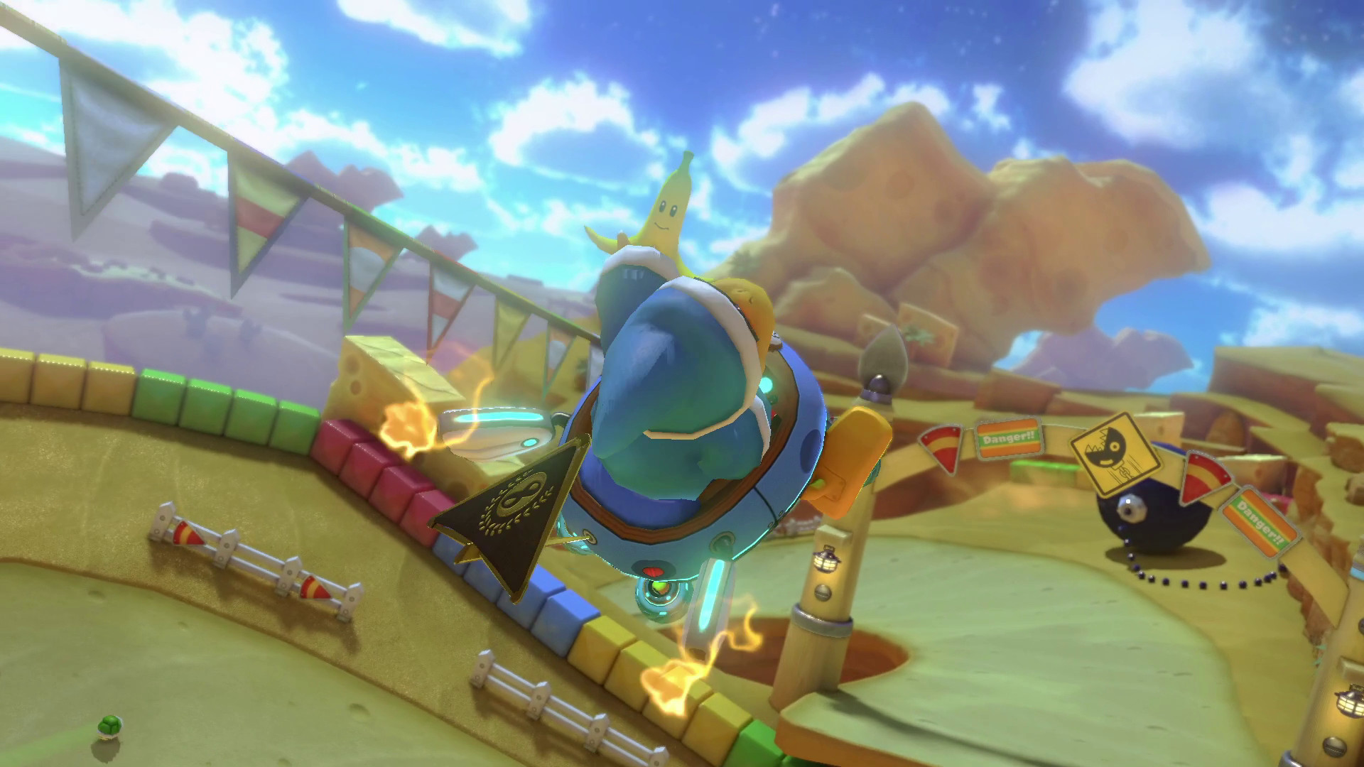 GBA Cheese Land on the Moon Mod for Mario Kart 8 Deluxe | MK8D Mods