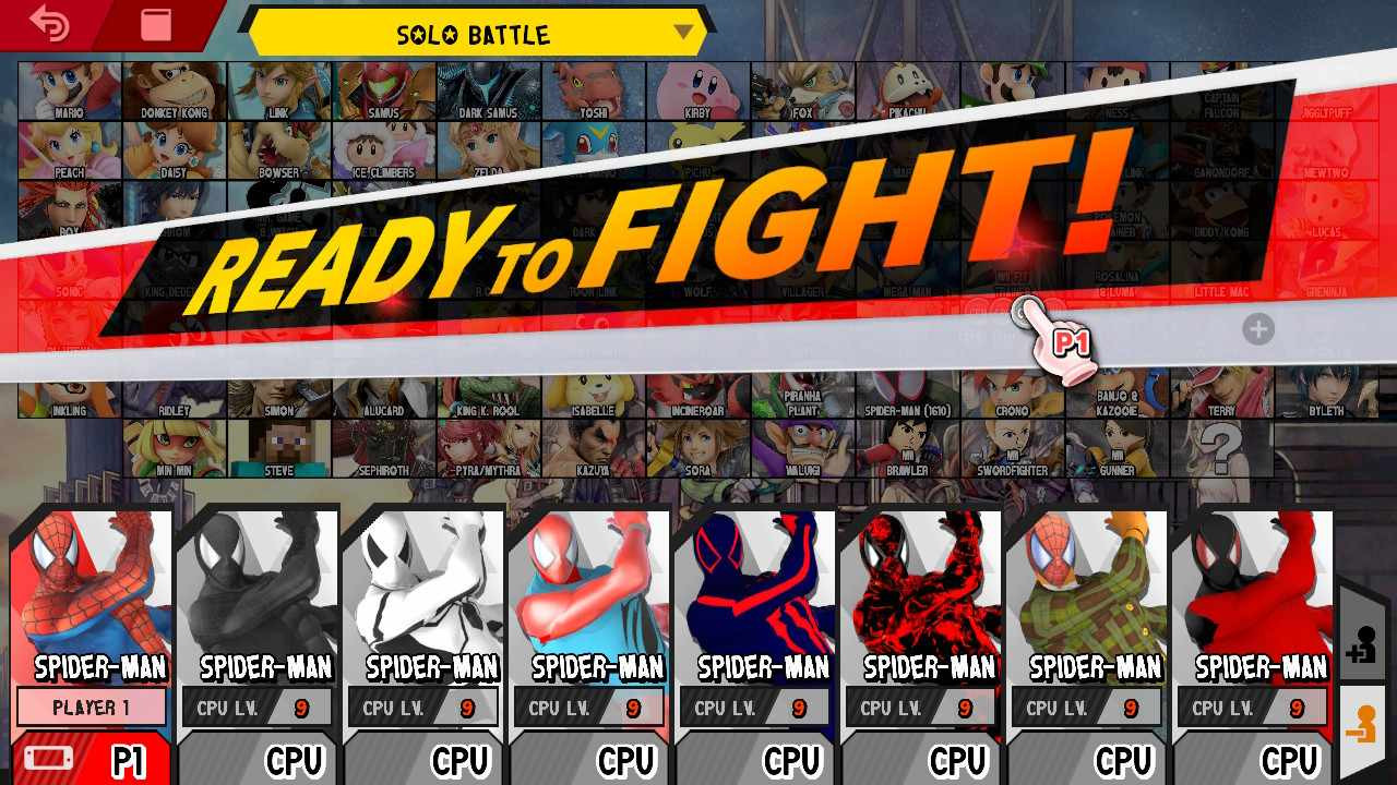 Spider-Man Moveset Mod for Super Smash Bros. Ultimate | SSBU Mods