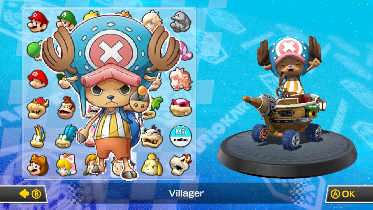 (One Piece) Chopper Mod for Mario Kart 8 | MK8 Mods