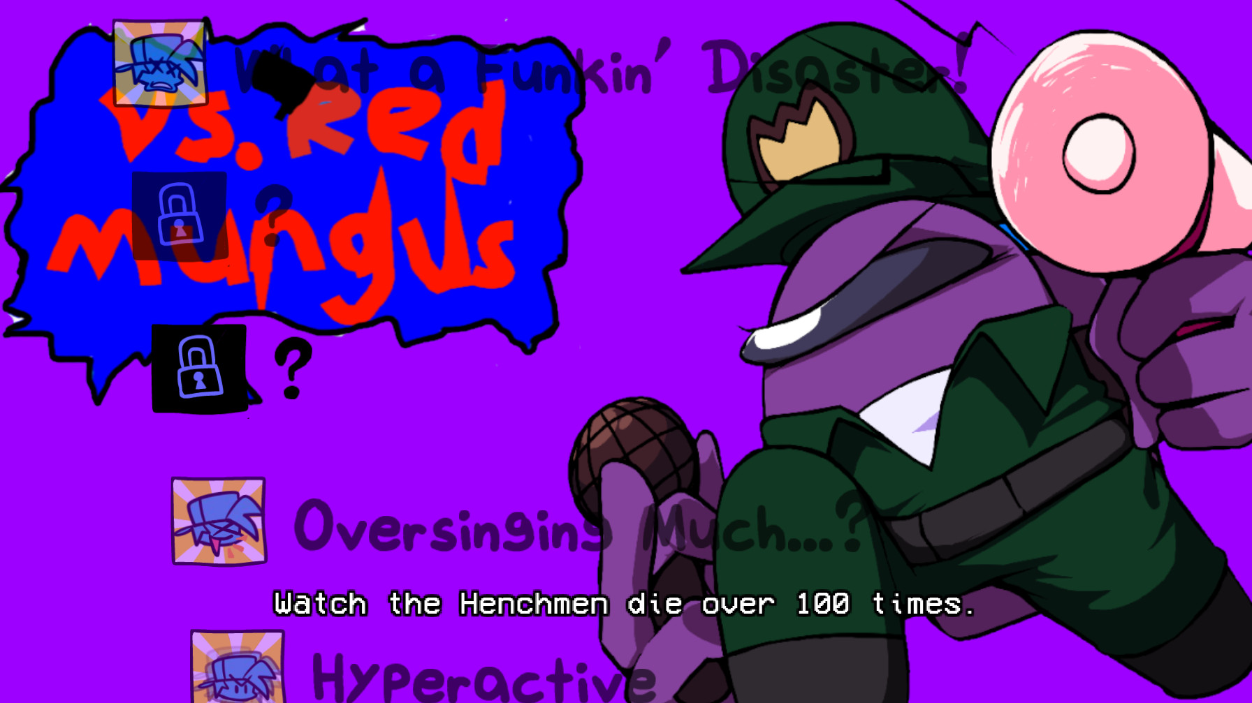 Vs Red Mungus V2 Mod for Friday Night Funkin' | FNF Mods