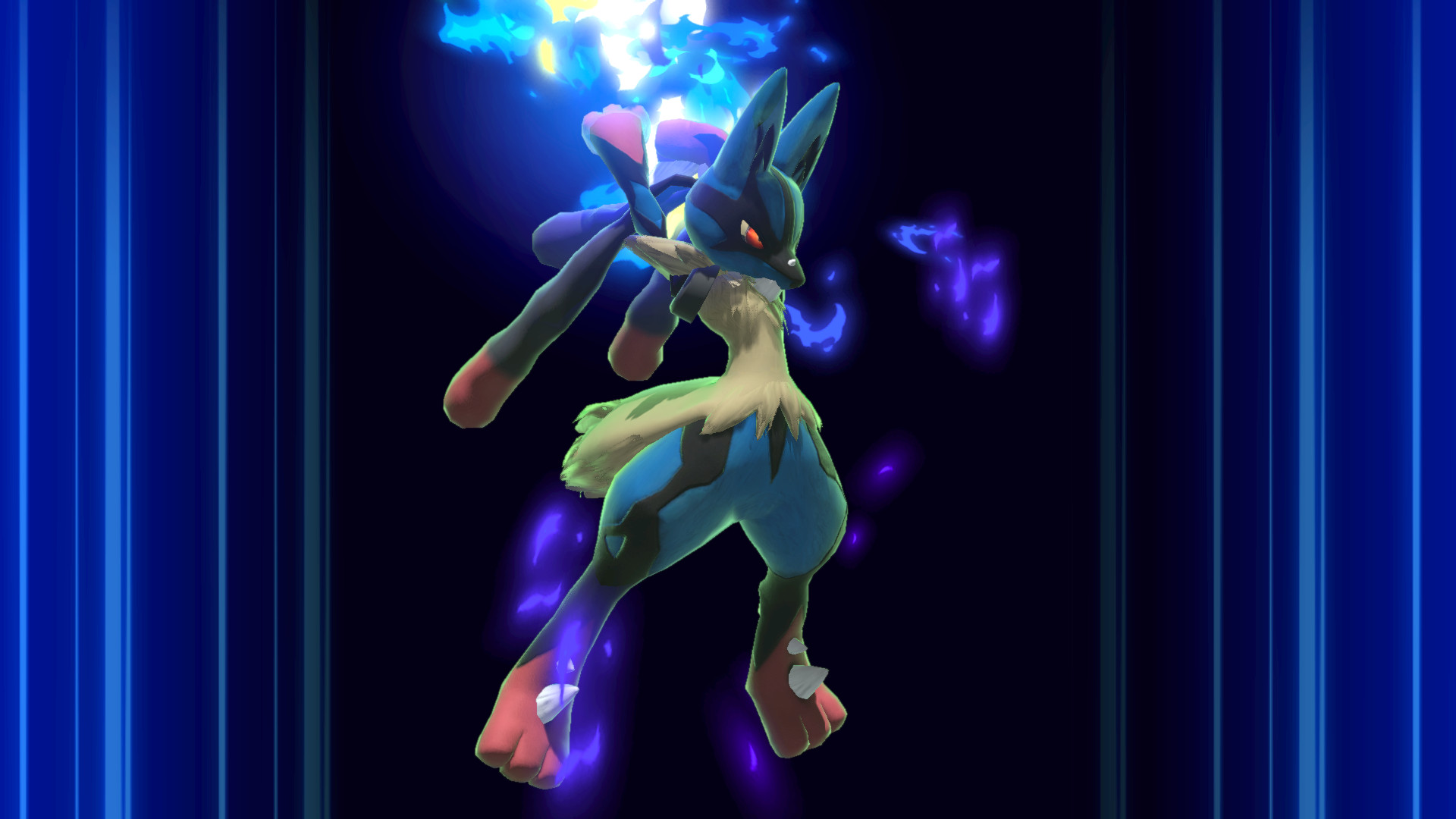 Lucario (Super Smash Bros. 4 Design) Mod for Super Smash Bros. Ultimate | SSBU Mods