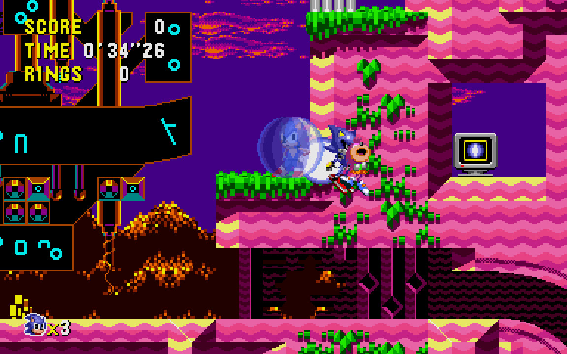 Origins Amy Mod for Sonic CD (2011) | SCD Mods