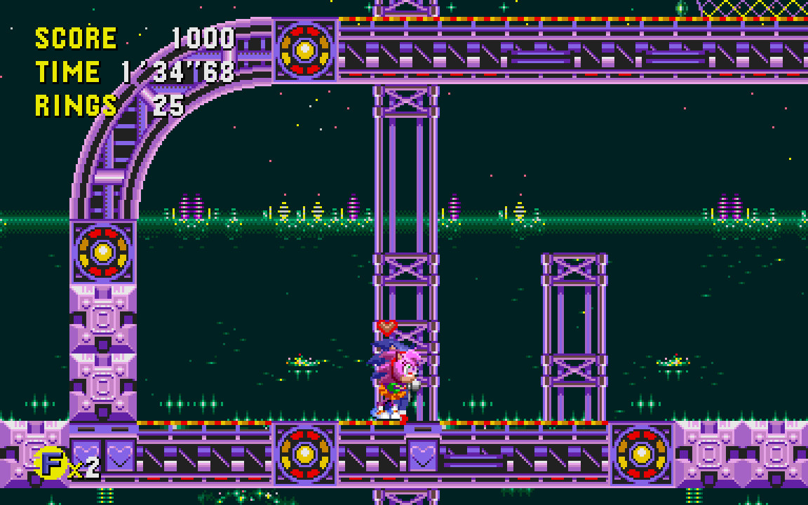 Origins Amy Mod for Sonic CD (2011) | SCD Mods