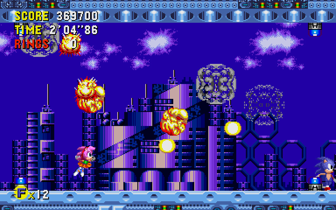 Origins Amy Mod for Sonic CD (2011) | SCD Mods