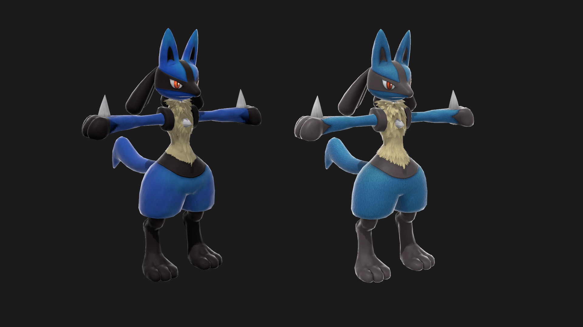 Lucario (Super Smash Bros. 4 Design) Mod for Super Smash Bros. Ultimate ...
