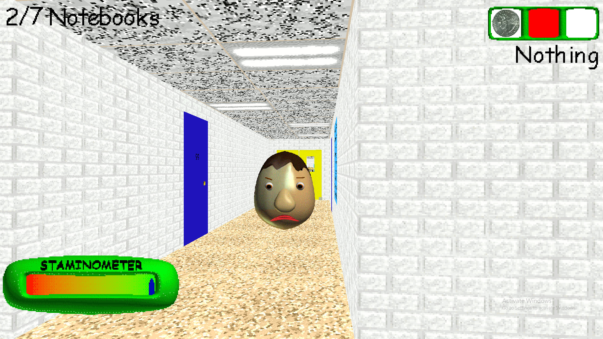 Placeface Helps Baldi Mod for Baldi's Basics | Baldi Mods