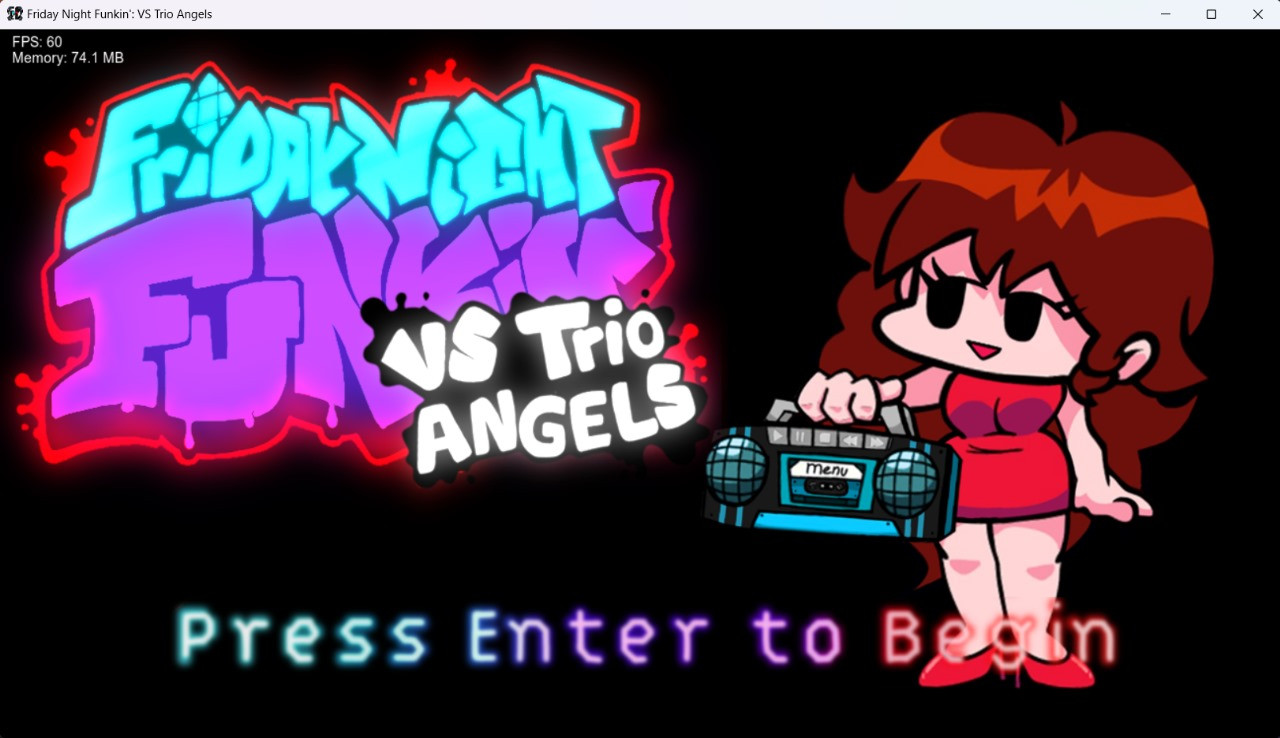 Friday Night Funkin' VS Trio Angels Mod for Friday Night Funkin' | FNF Mods