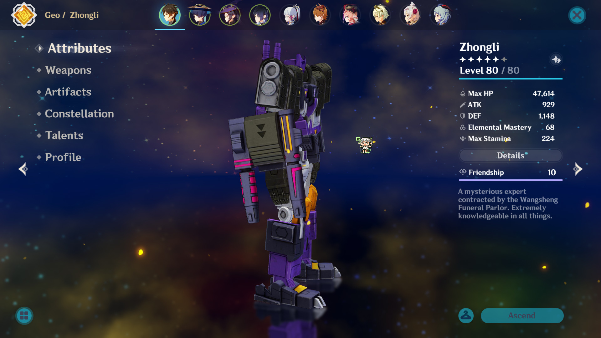 DJD leader: TARN Mod for Genshin Impact | GI Mods