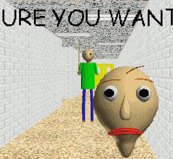 Your Stupid Hard Mode (Or Easy Mode) Alpha Mod for Baldi's Basics ...