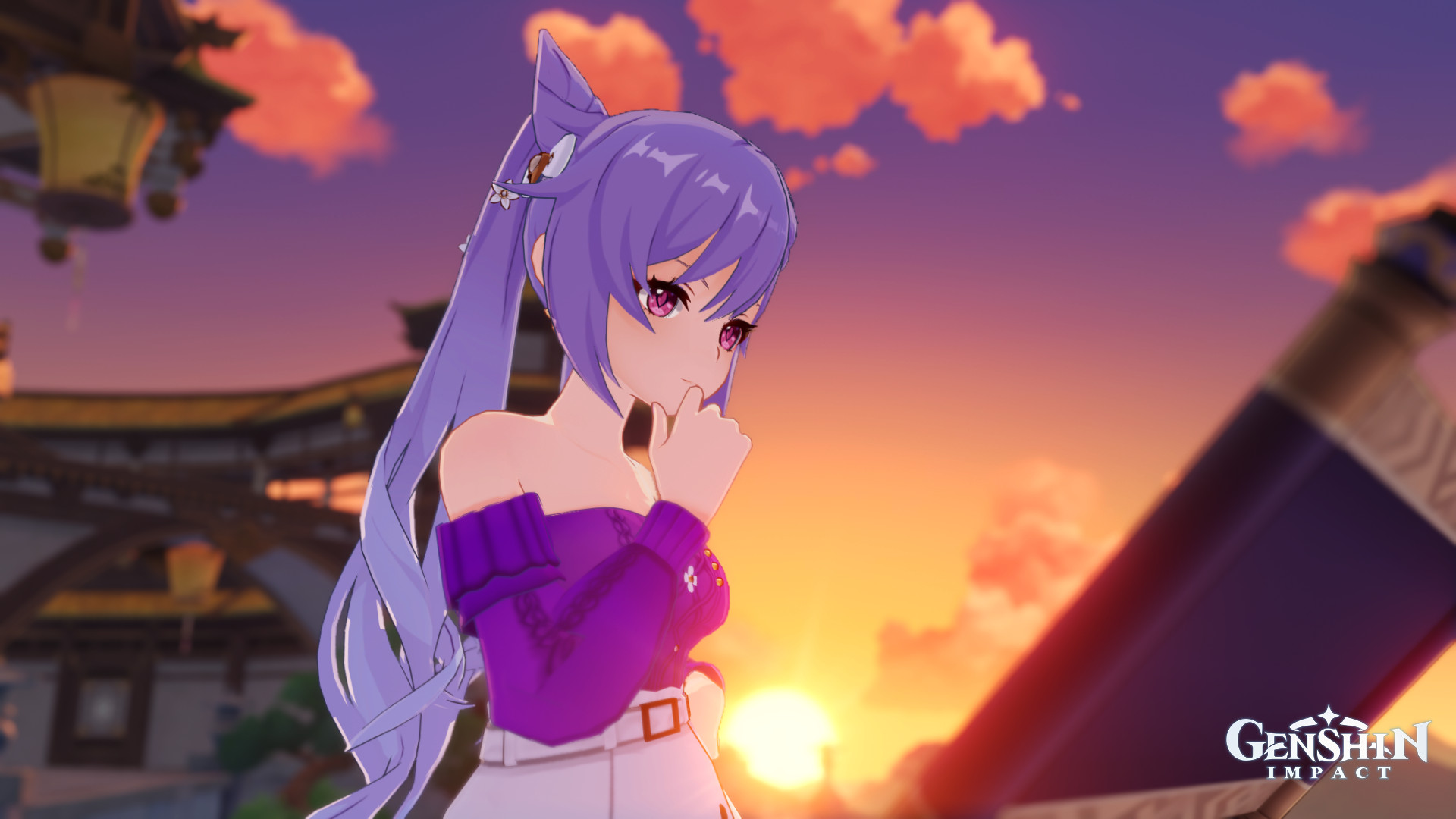 Keqing First Lantern Rite Mod for Genshin Impact | GI Mods