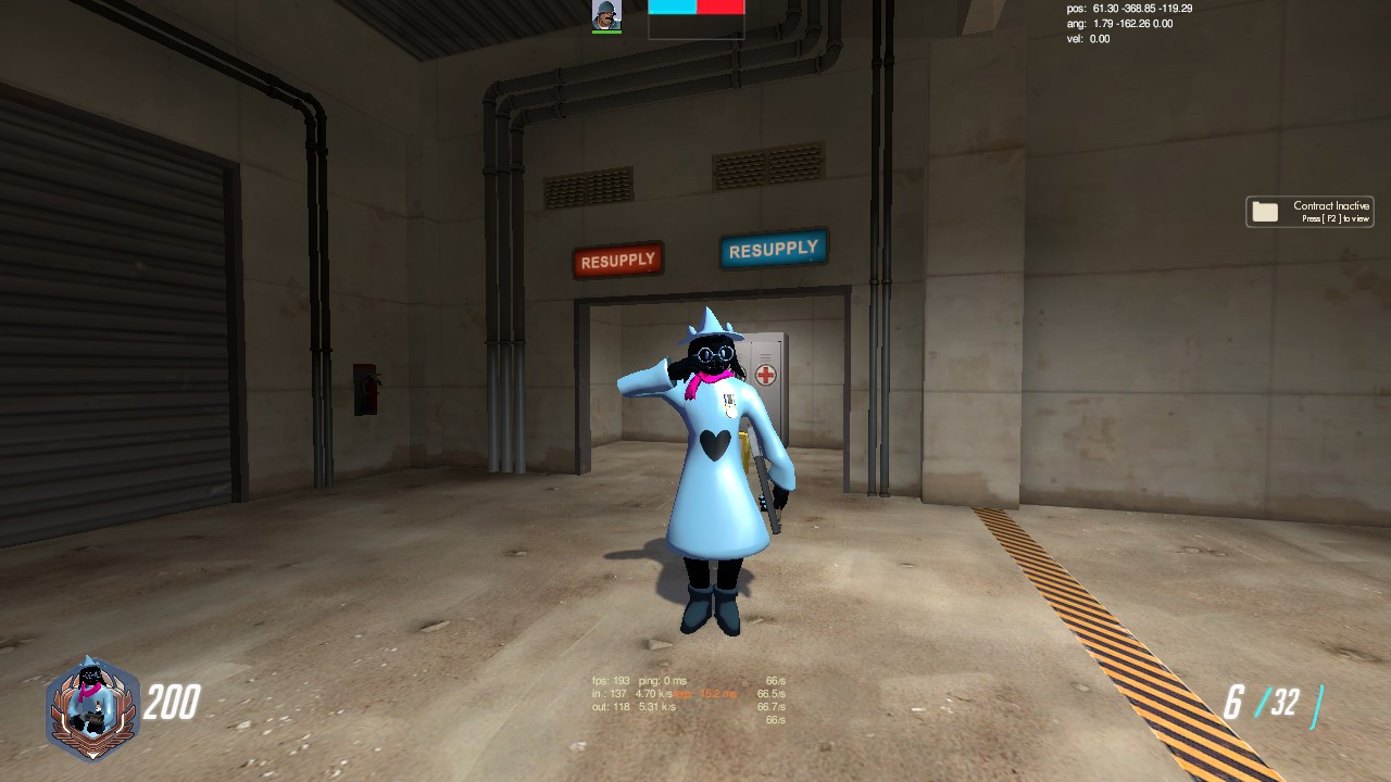 Ralsei (replaces Soldier) Mod for Team Fortress 2 | TF2 Mods