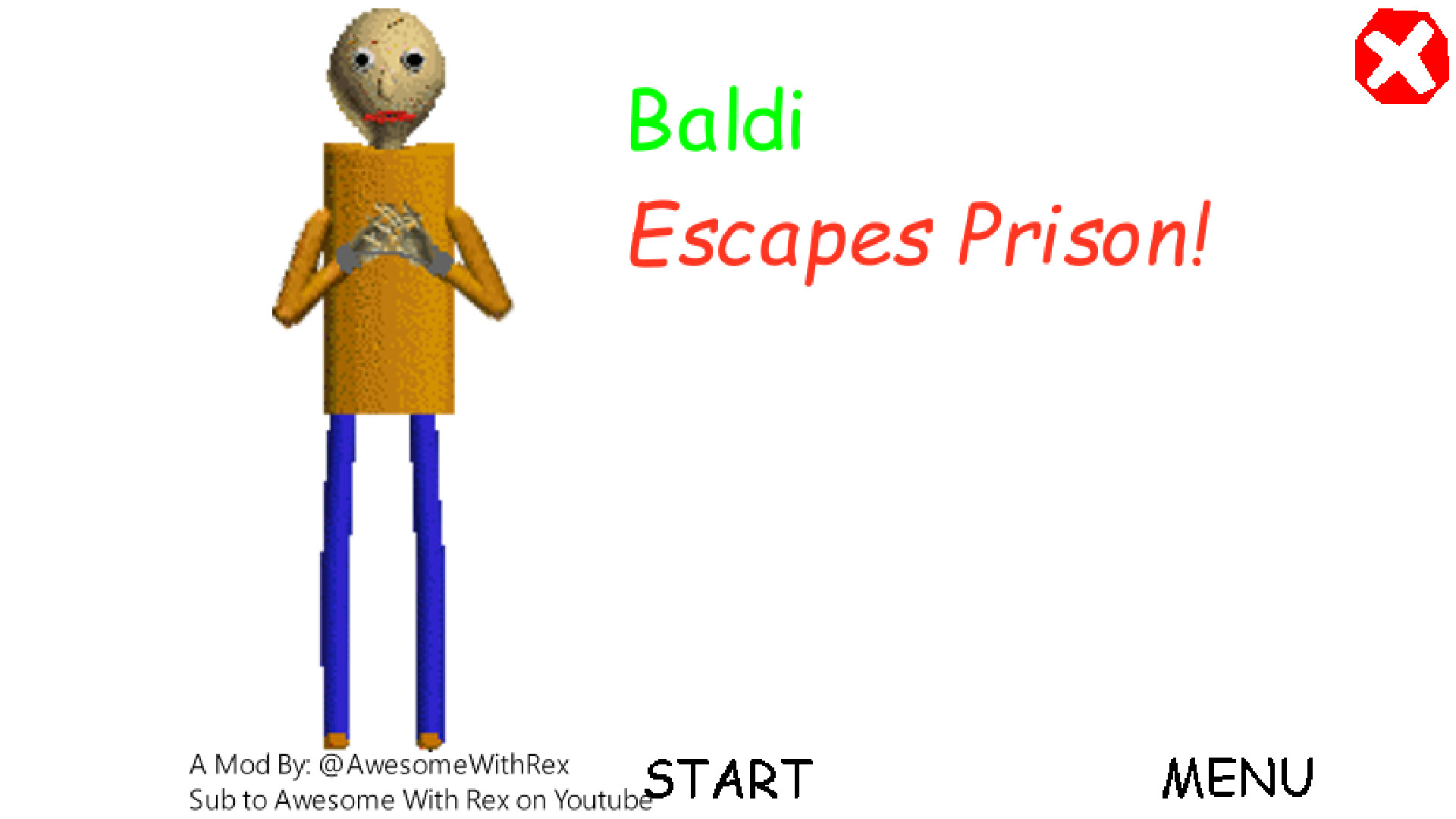 Baldi Escapes Prison! Mod for Baldi's Basics | Baldi Mods