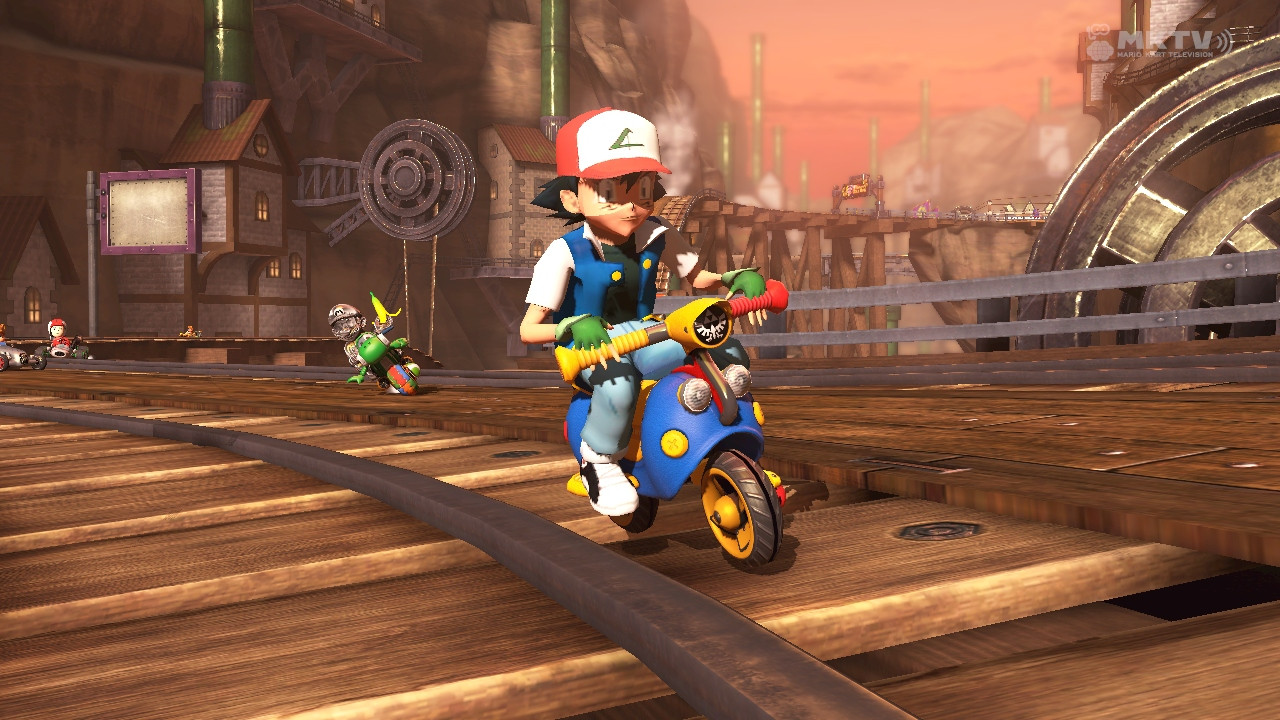 Ash Ketchum Mod for Mario Kart 8 | MK8 Mods