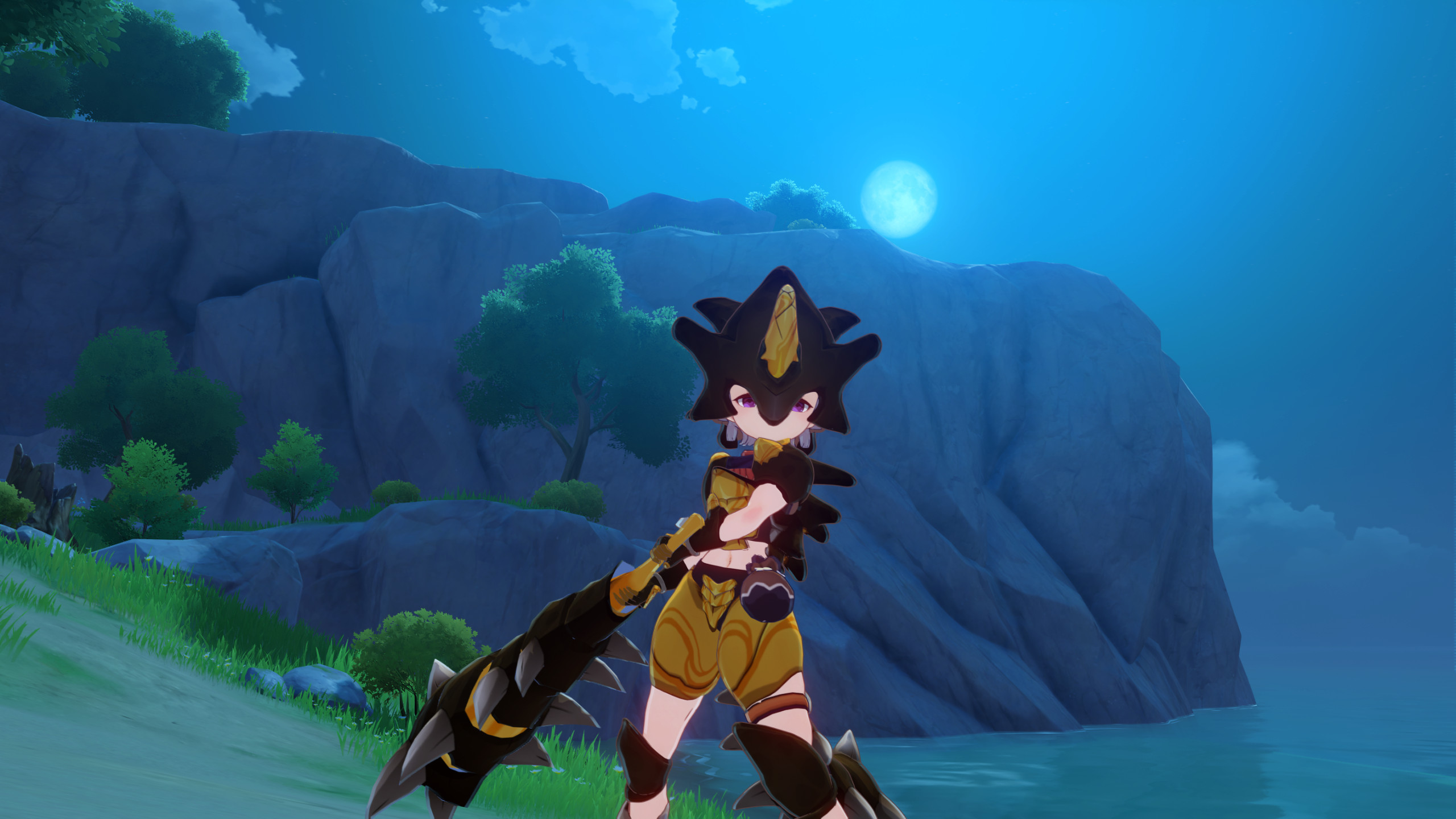 Monster Hunter Sayu Mod for Genshin Impact | GI Mods