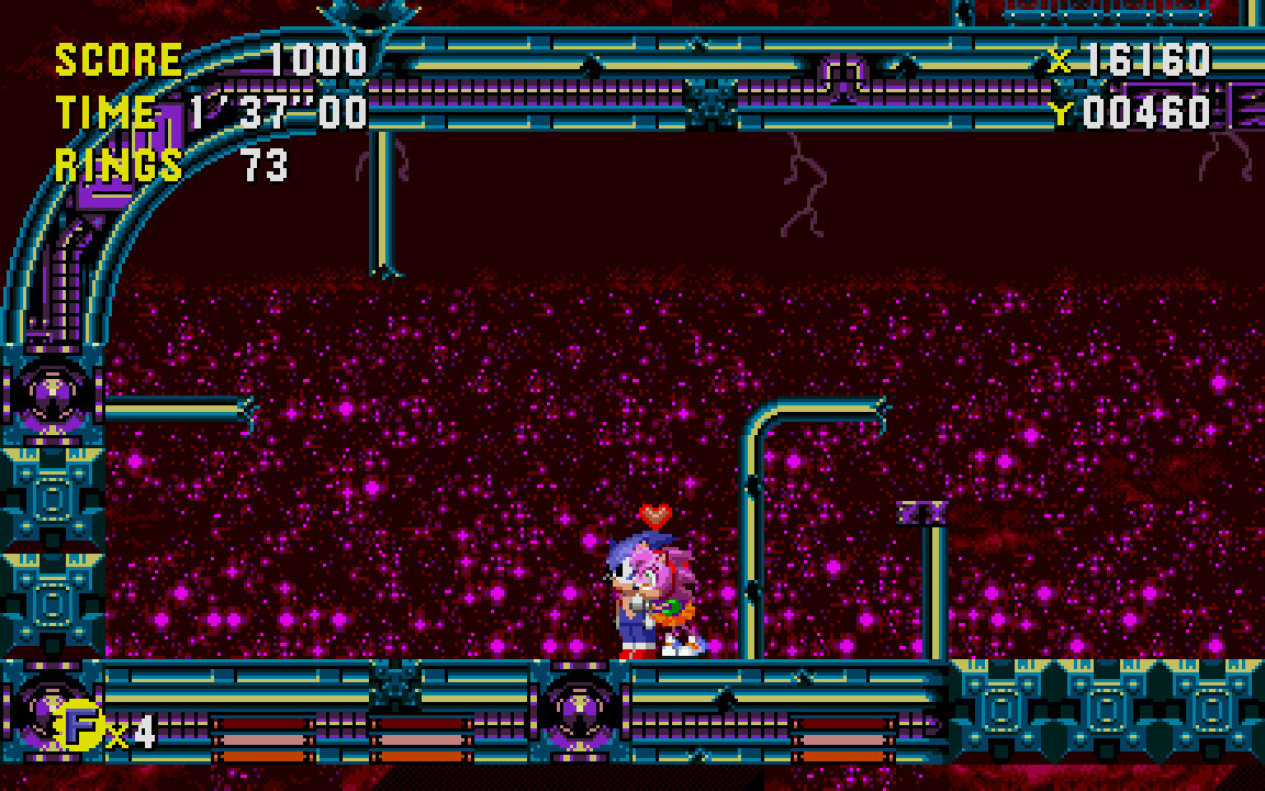 Origins Amy Mod for Sonic CD (2011) | SCD Mods