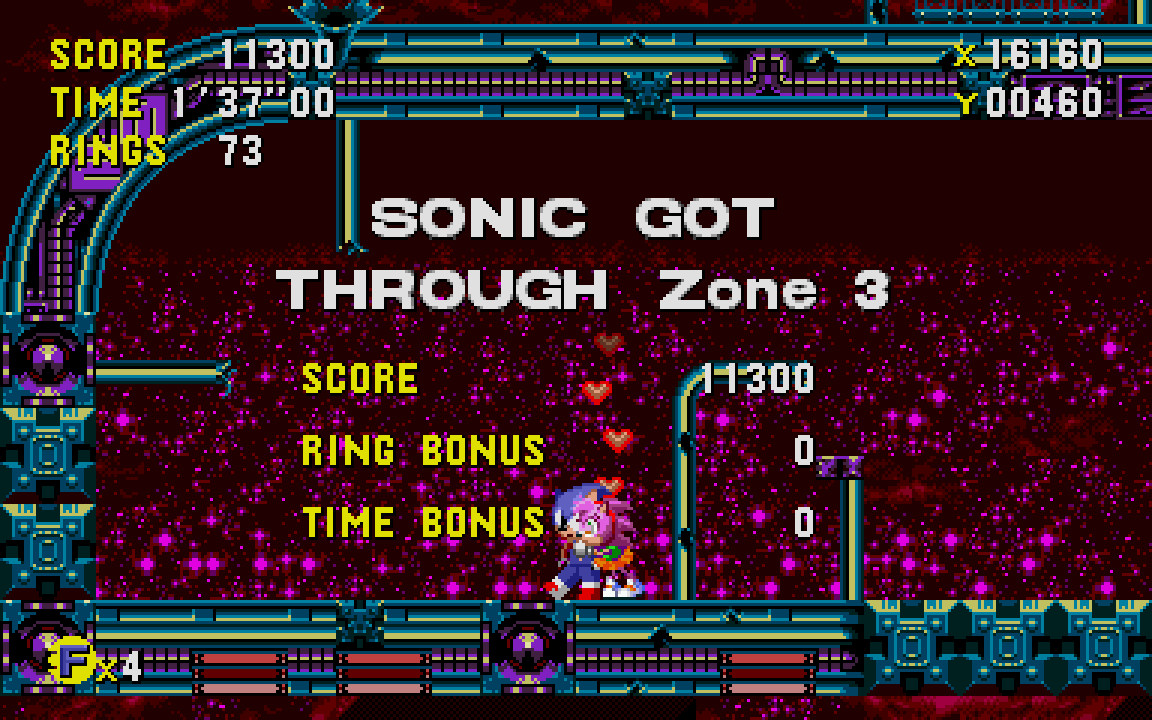 Origins Amy Mod for Sonic CD (2011) | SCD Mods