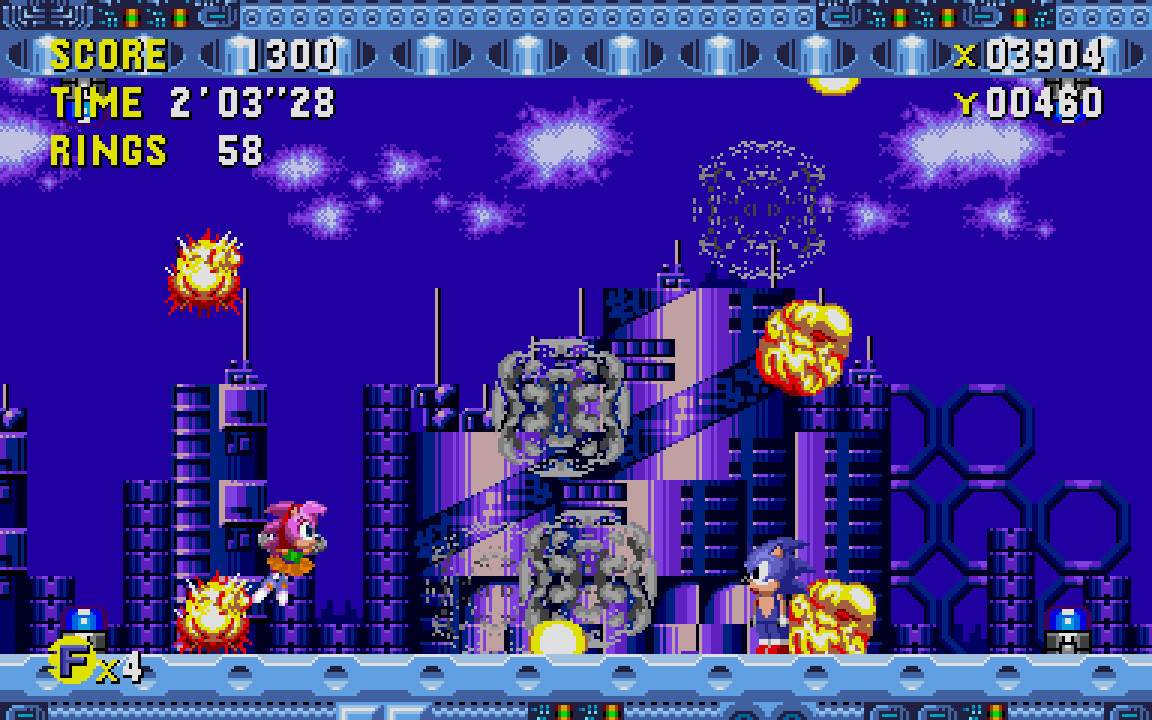 Origins Amy Mod for Sonic CD (2011) | SCD Mods