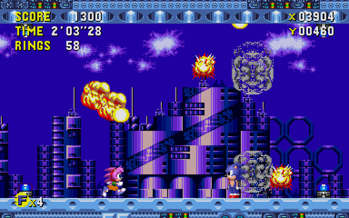 Origins Amy Mod for Sonic CD (2011) | SCD Mods