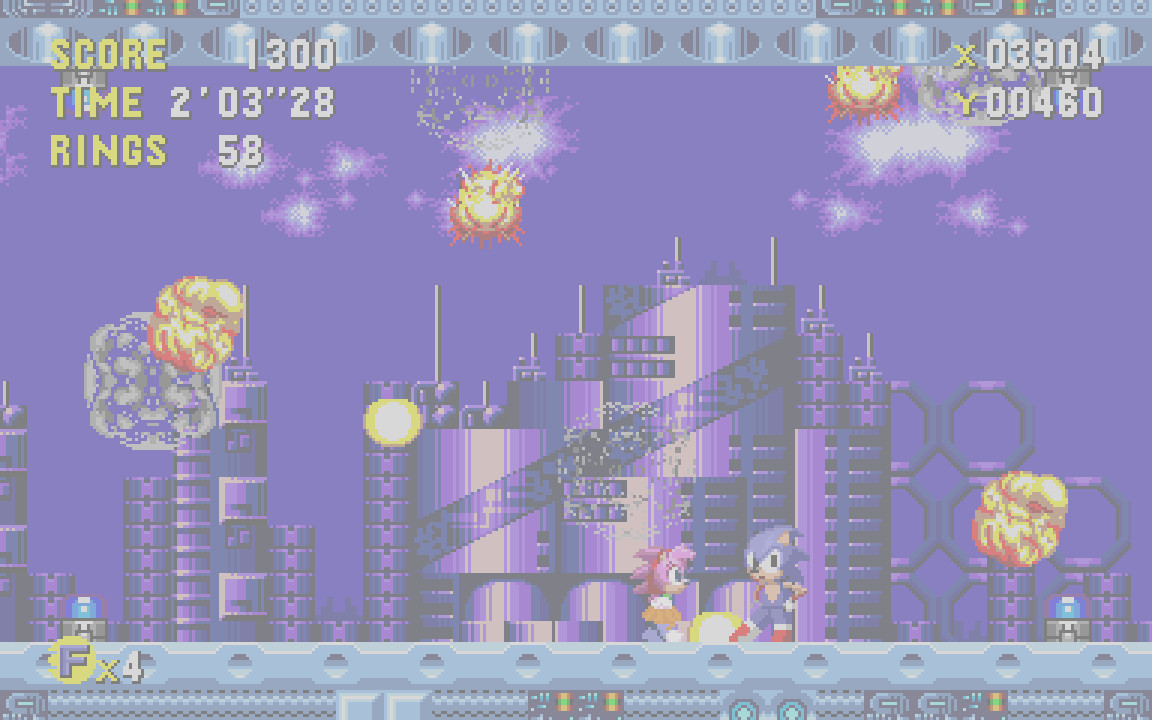 Origins Amy Mod for Sonic CD (2011) | SCD Mods