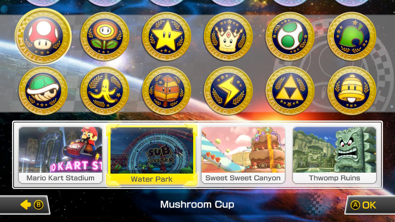Course Retexture UI Pack Mod for Mario Kart 8 Deluxe | MK8D Mods