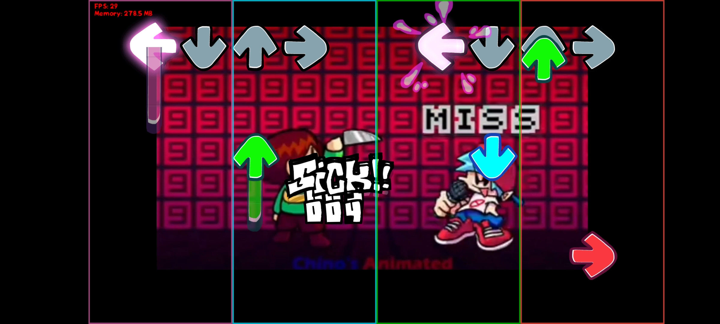 Chara mod but it's in fnf V2! Mod for Friday Night Funkin' | FNF Mods