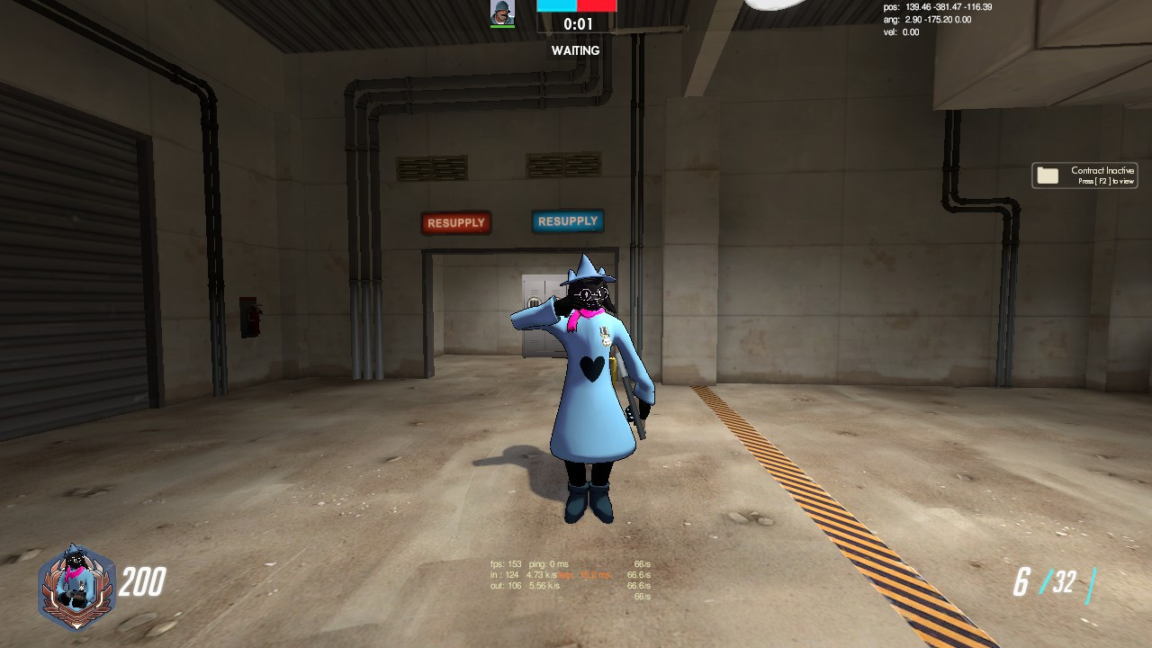Ralsei (replaces Soldier) Mod for Team Fortress 2 | TF2 Mods