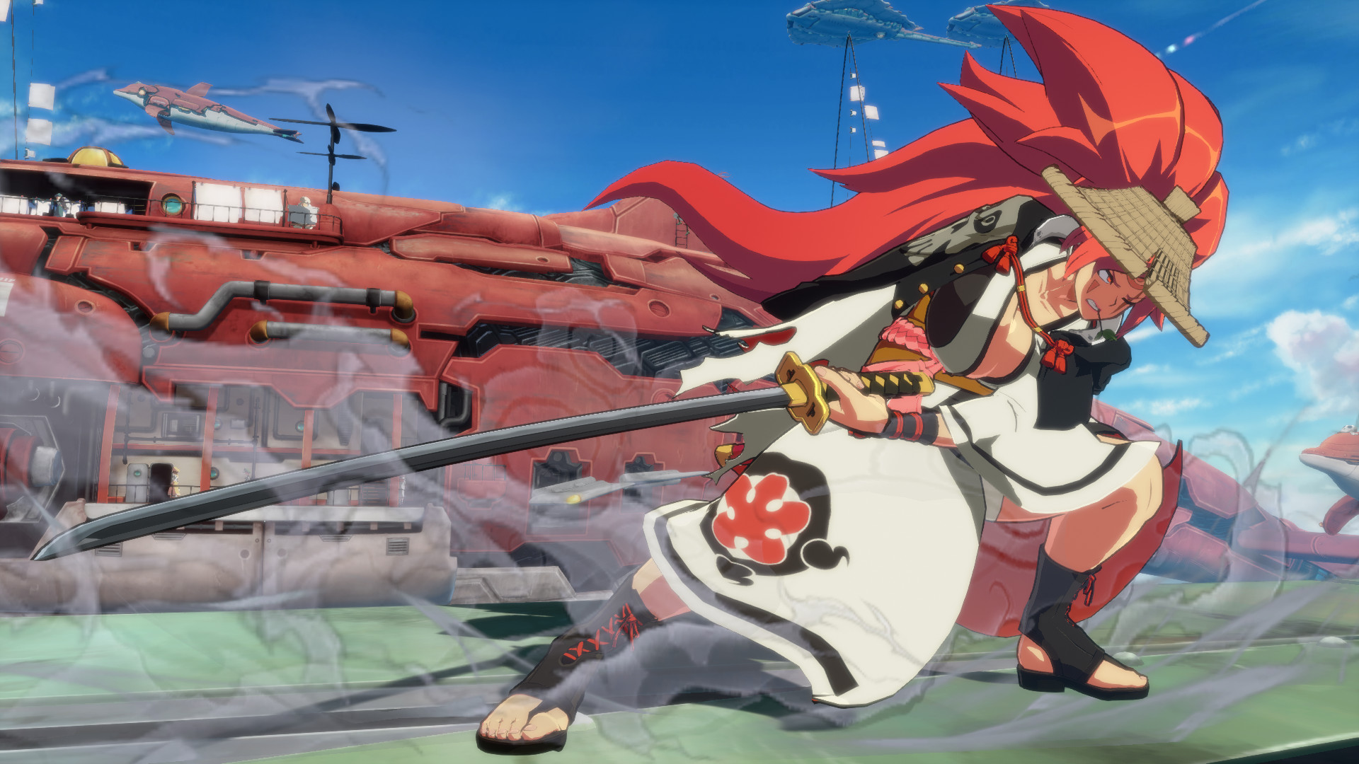 Baiken the Wanderer Mod for GUILTY GEAR -STRIVE- | GGST Mods