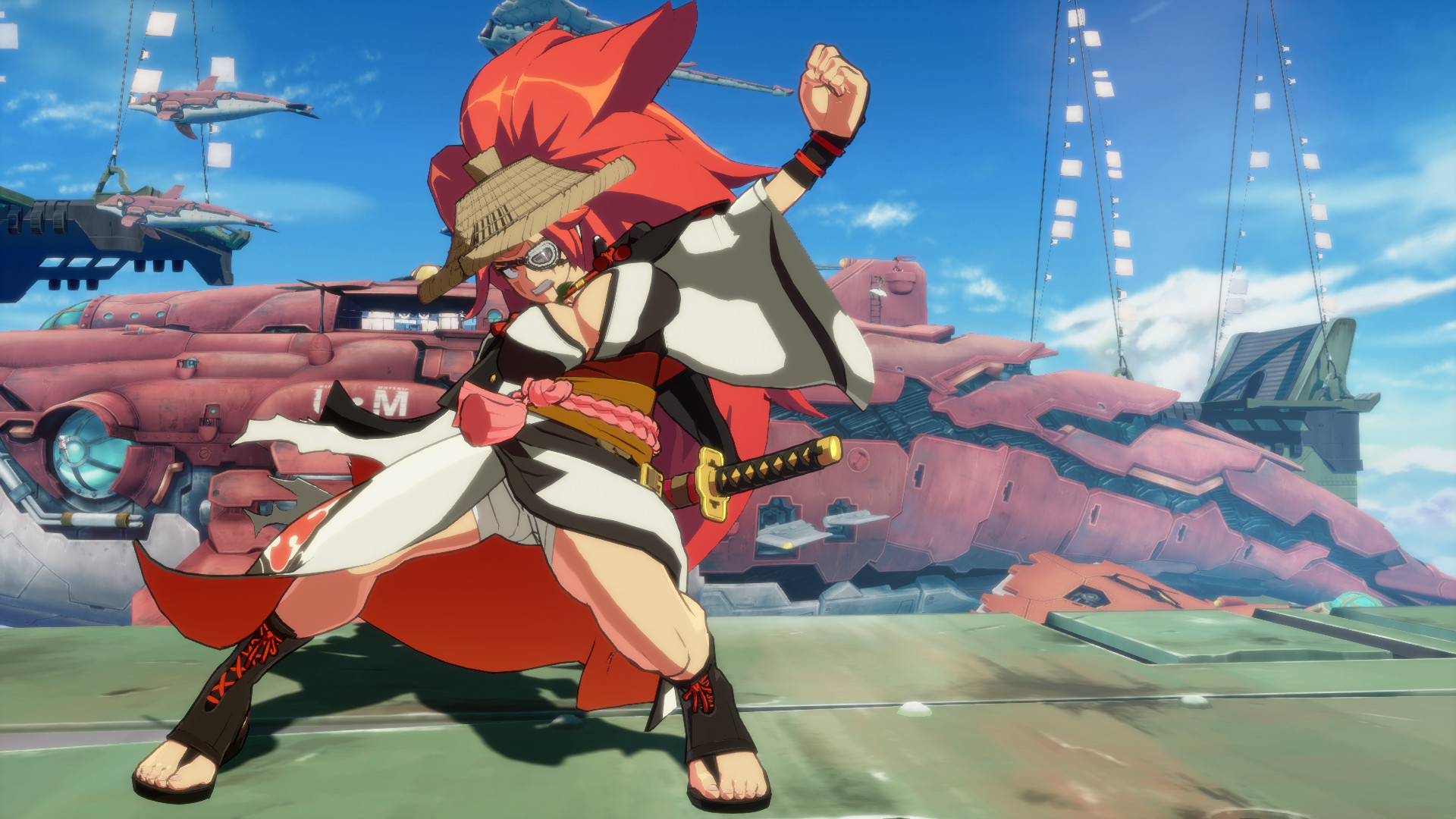 Baiken the Wanderer Mod for GUILTY GEAR -STRIVE- | GGST Mods