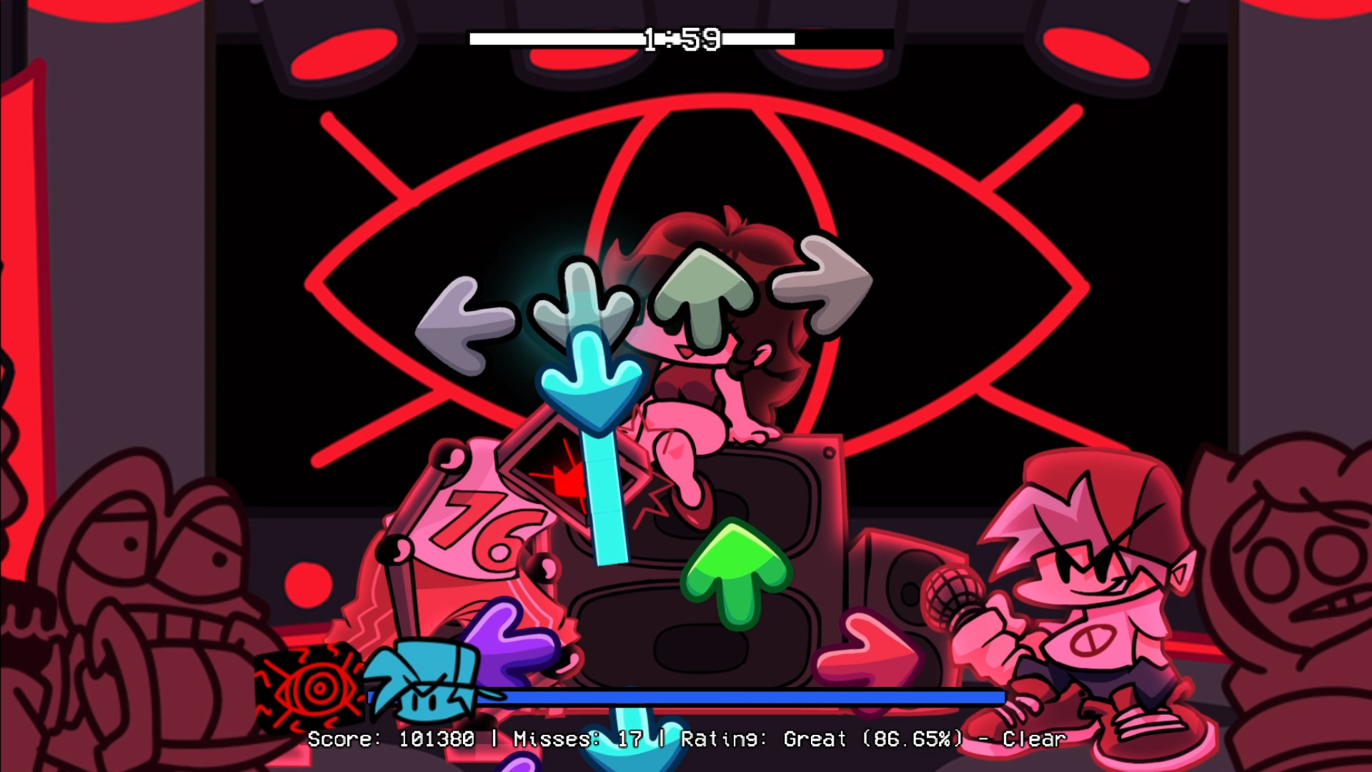 FNF VS Hex Detected Psych Engine Modchart Mod for Friday Night Funkin' | FNF Mods