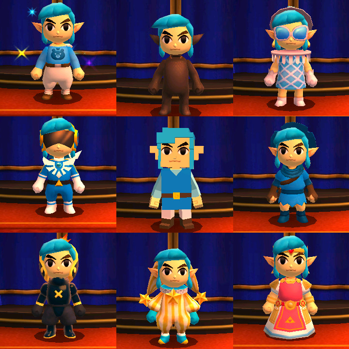 Light Blue Link Mod for The Legend of Zelda: Tri Force Heroes | TFH Mods
