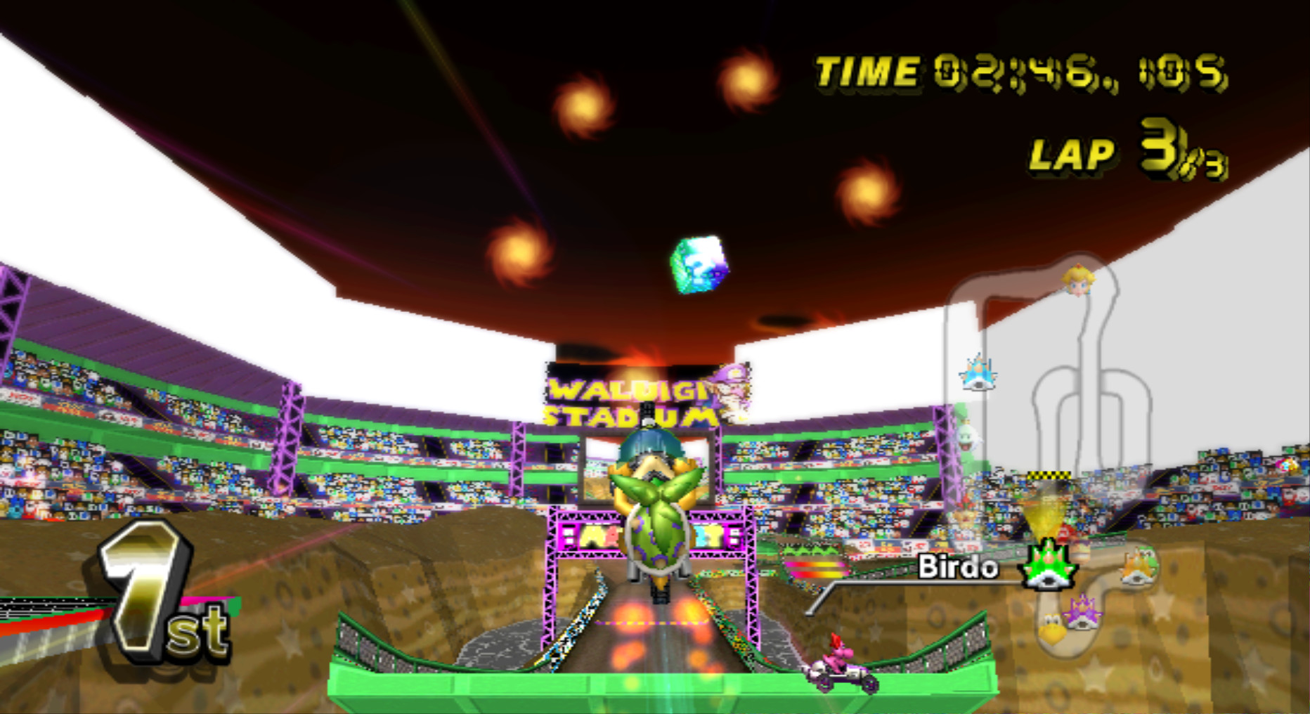 MK8DX Waluigi Stadium Mod for Mario Kart Wii | MKWii Mods