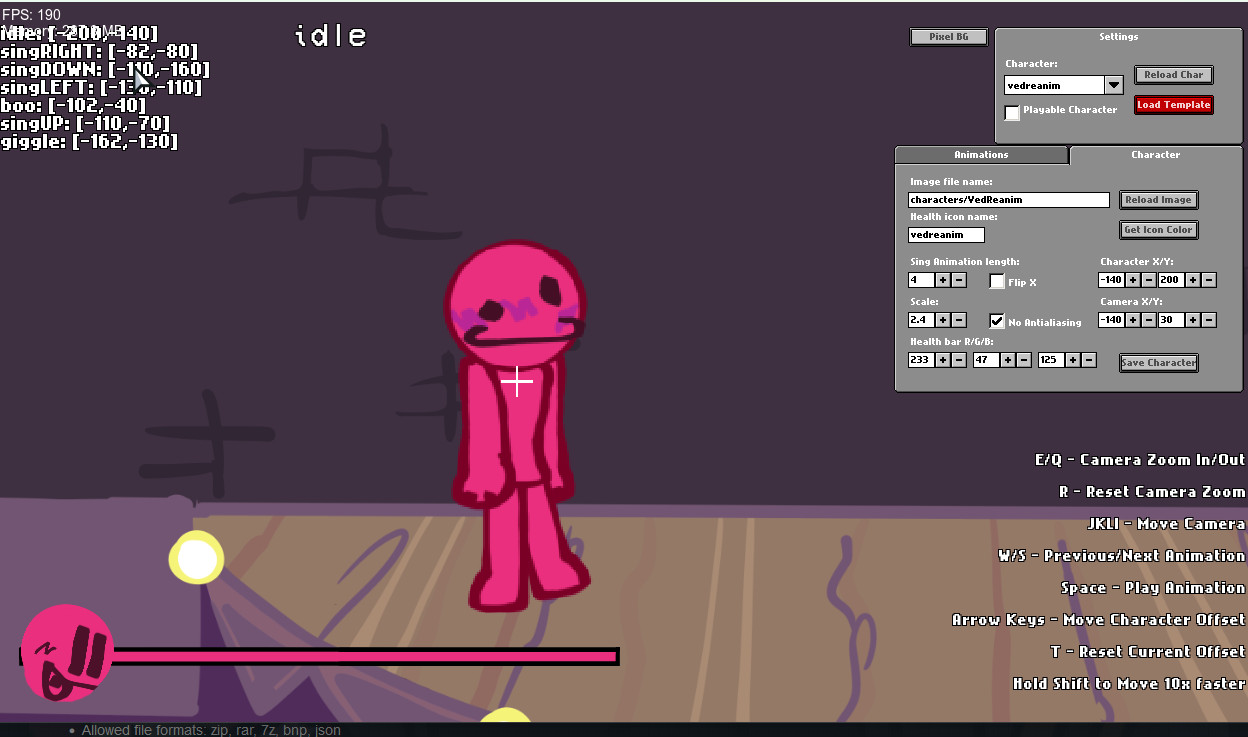 Star's random Ved guy sprites 4 no reason Mod for Friday Night Funkin ...