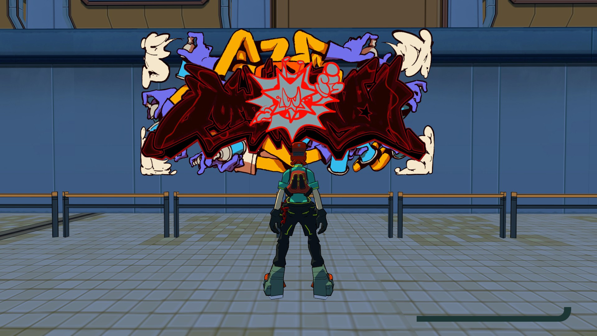 EVILSK8R GRAFITI MOD Mod for Bomb Rush Cyberfunk | BRC Mods