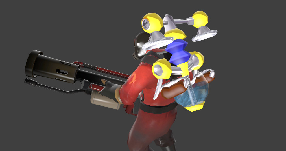 Hover Nozzle FLUDD Mod for Team Fortress 2 | TF2 Mods