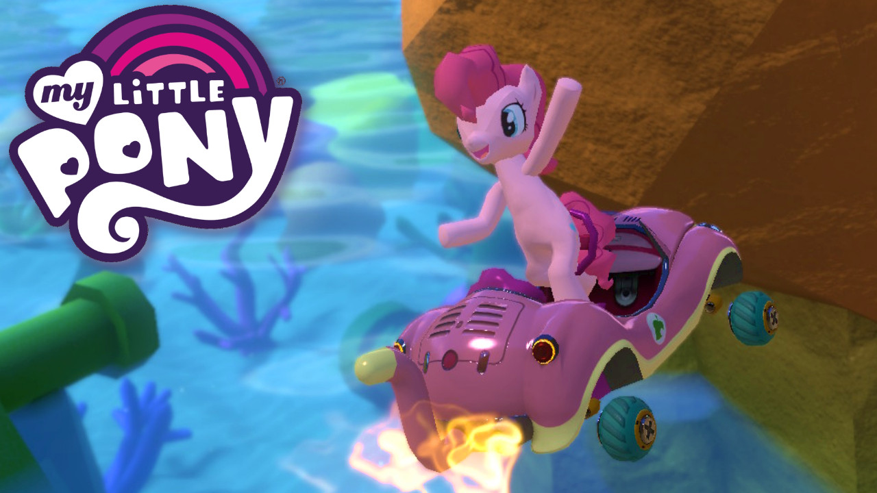 Pinkie Pie (Over Villager Girl) Mod for Mario Kart 8 Deluxe | MK8D Mods